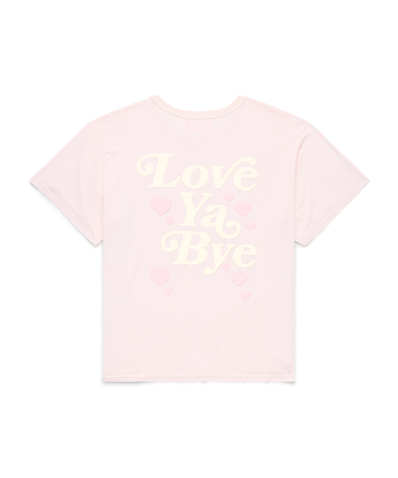 Love Ya Bye Oversized Tee Soft Pink – The Toast Podcast